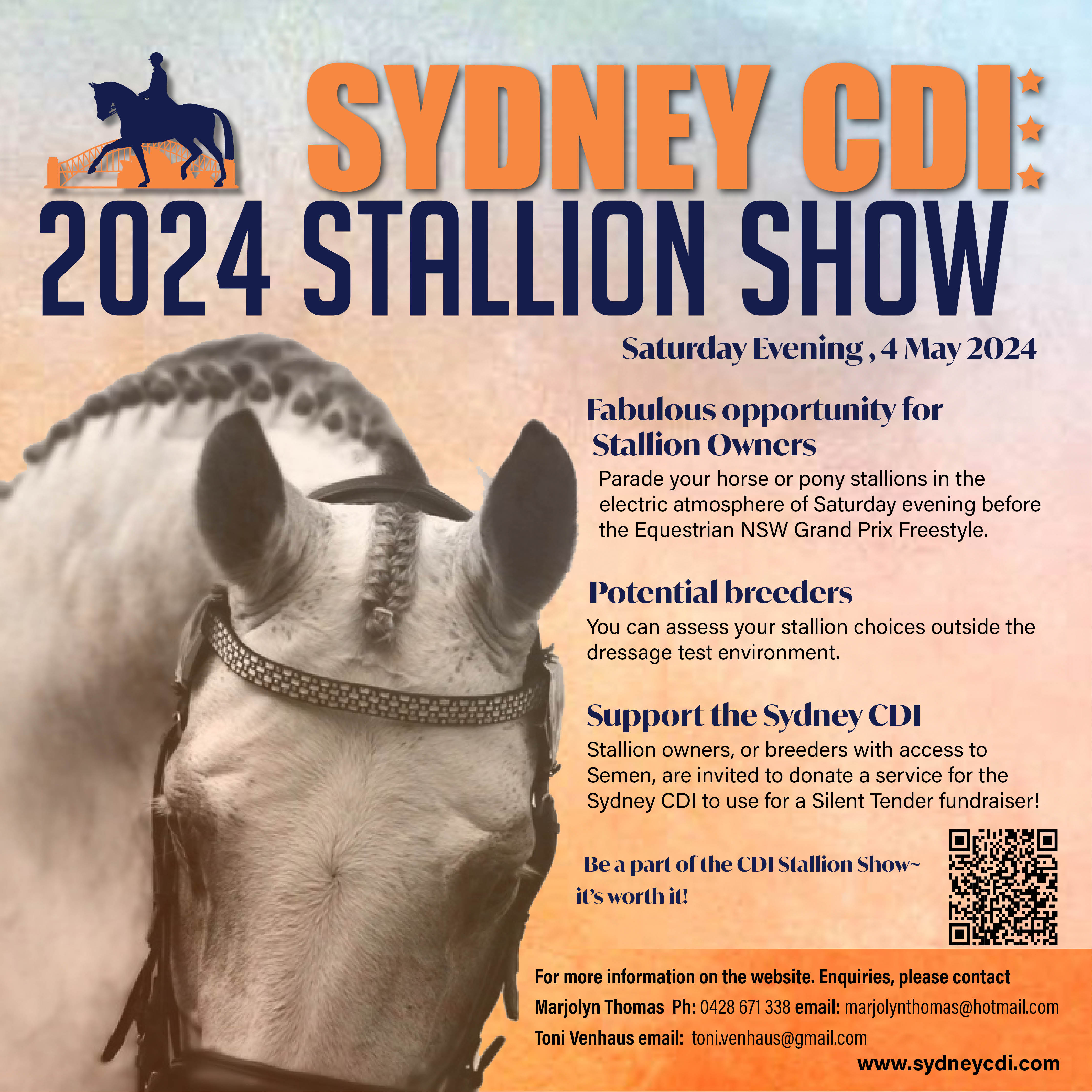 Invitation to Stallion Owners | Sydney CDI